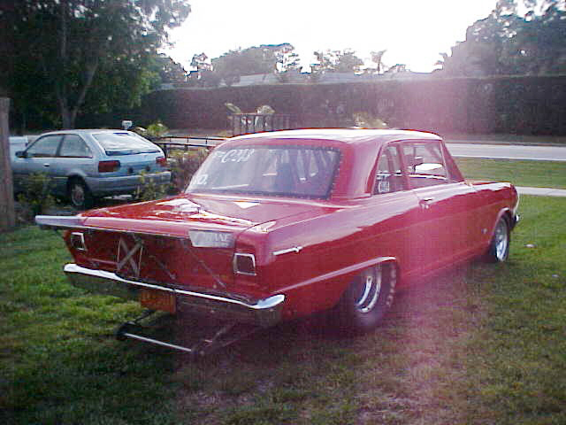 1965 CHEVROLET CHEVY II CUSTOM 2 DOOR SEDAN - Rear 3/4 - 23260