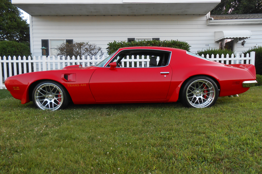 1970 PONTIAC FIREBIRD ESPRIT CUSTOM COUPE - Side Profile - 233743