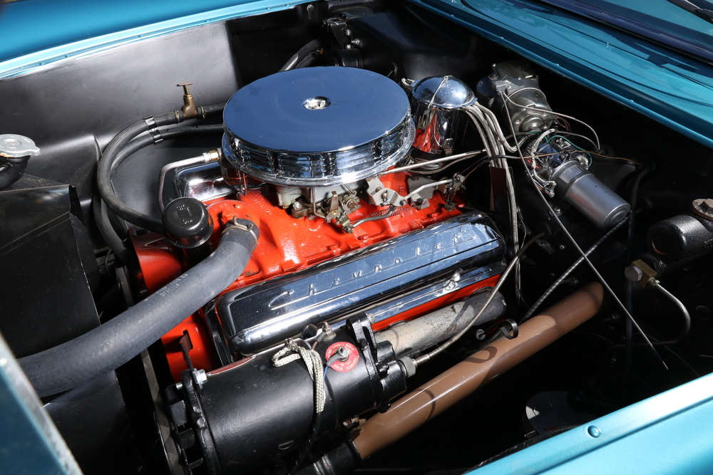 1955 CHEVROLET CORVETTE 265/195 CONVERTIBLE - Engine - 233780