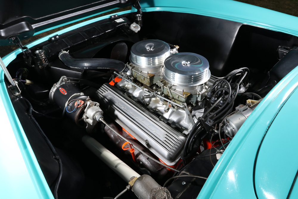 1957 CHEVROLET CORVETTE 283/270 CONVERTIBLE - Engine - 233782