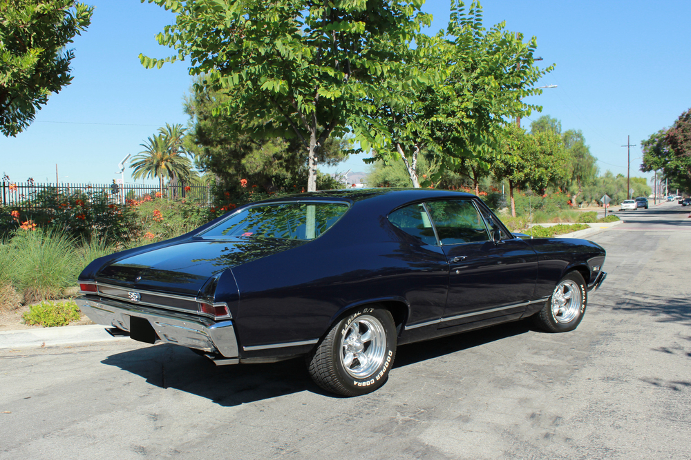 1968 CHEVROLET CHEVELLE SS 396 CUSTOM COUPE - Rear 3/4 - 233792