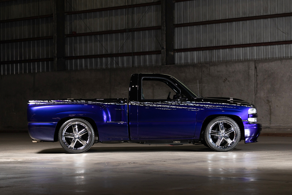 2002 CHEVROLET SILVERADO 1500 CUSTOM PICKUP - Side Profile - 233896