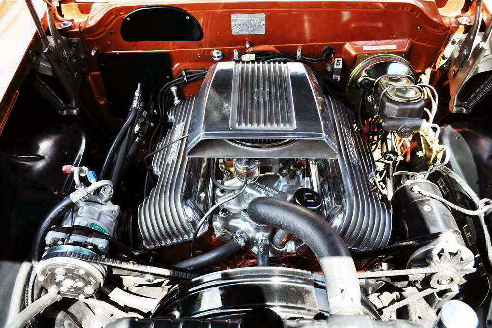 1958 CHEVROLET IMPALA CUSTOM COUPE - Engine - 233983