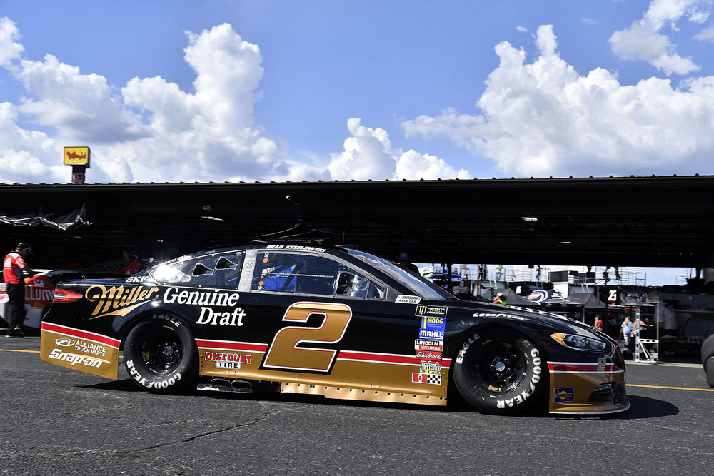 2018 FORD FUSION NASCAR CUP SERIES RACE CAR - Side Profile - 233992