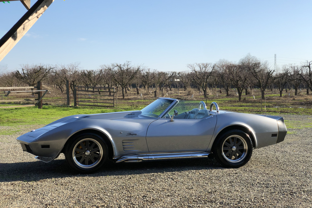 1974 CHEVROLET CORVETTE CUSTOM CONVERTIBLE - Side Profile - 234053