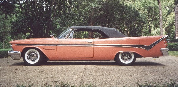 1959 DE SOTO FIREDOME CONVERTIBLE - Side Profile - 23423