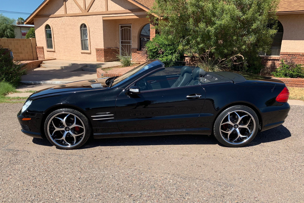 2005 MERCEDES-BENZ SL500 ROADSTER - Side Profile - 234392