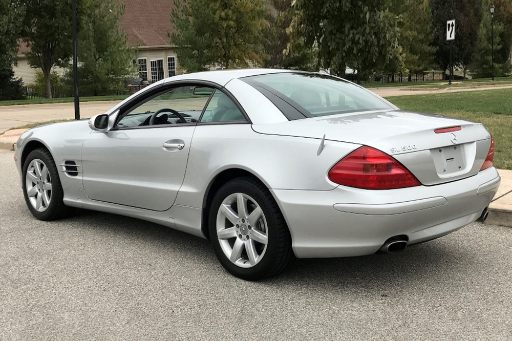 2003 MERCEDES-BENZ 500SL ROADSTER - Rear 3/4 - 234414