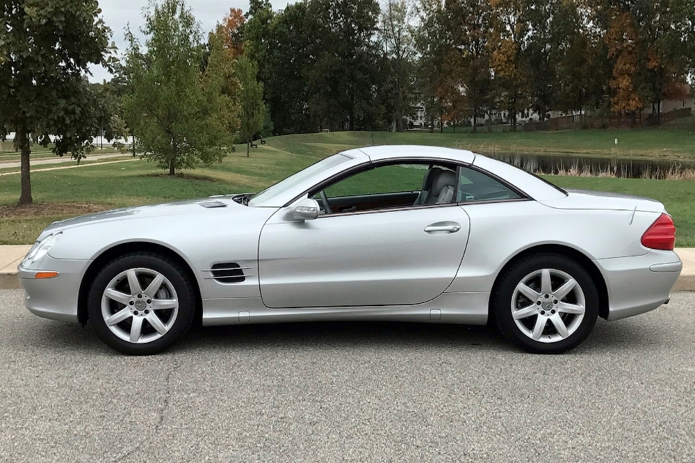 2003 MERCEDES-BENZ 500SL ROADSTER - Side Profile - 234414