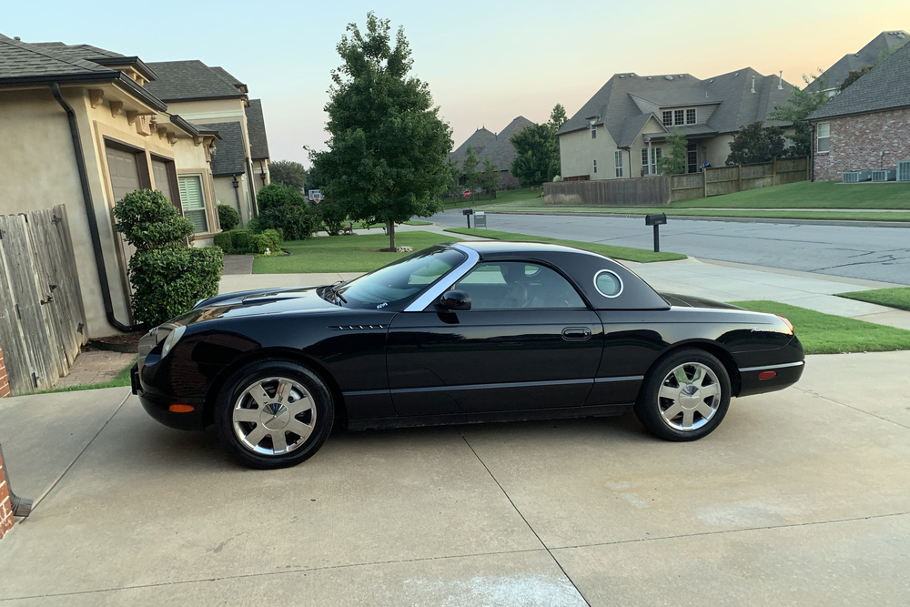 2002 FORD THUNDERBIRD CONVERTIBLE - Side Profile - 234478