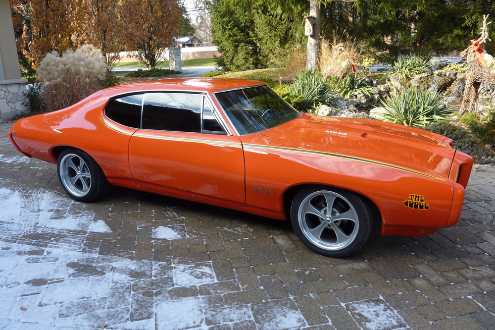 1968 PONTIAC GTO CUSTOM - Side Profile - 234610