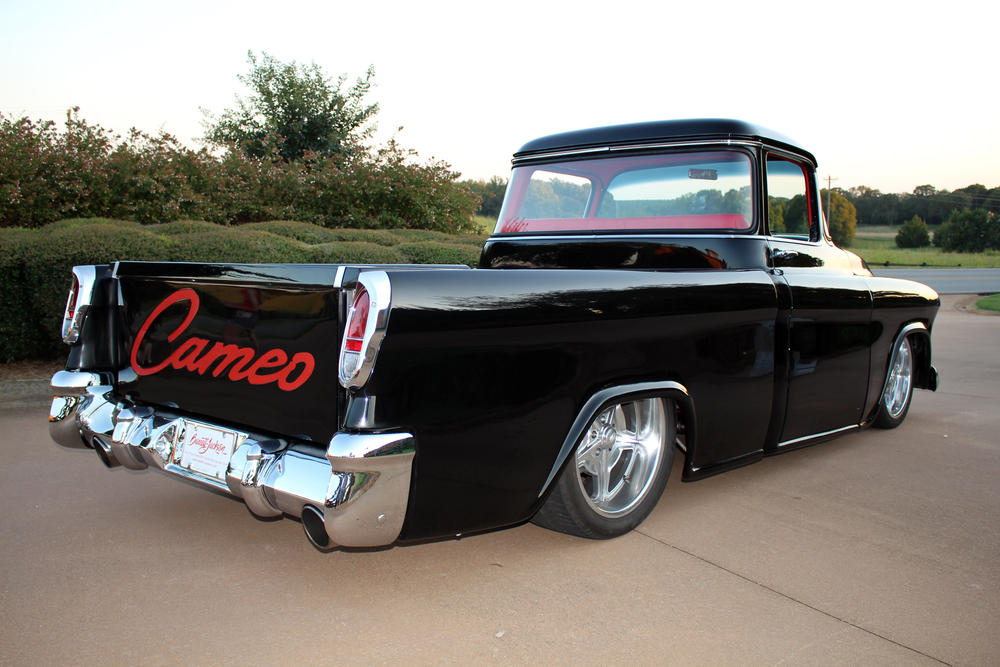 1955 CHEVROLET CAMEO CUSTOM PICKUP - Rear 3/4 - 234678