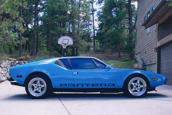 1974 DE TOMASO PANTERA COUPE - Side Profile - 23501