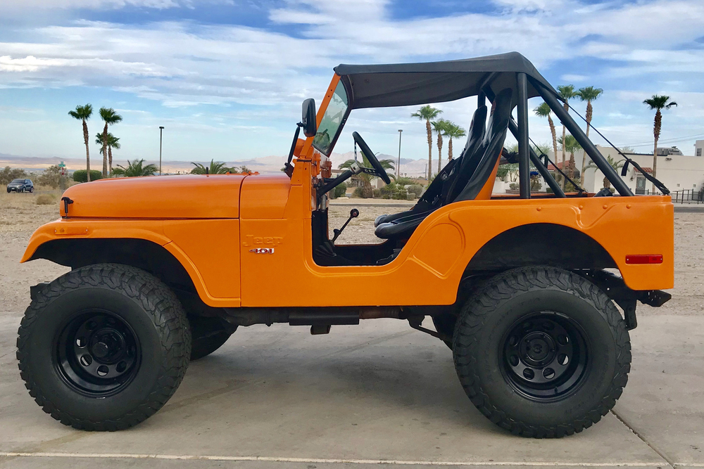 1975 JEEP CJ5 CUSTOM SUV - Side Profile - 235013