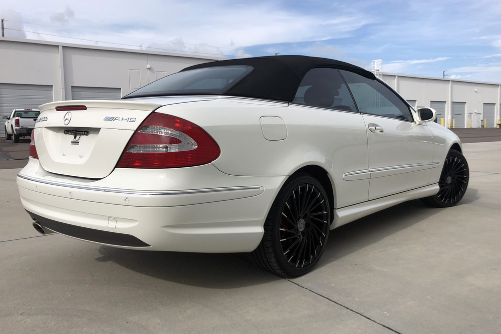 2005 MERCEDES BENZ CLK500 AMG CABRIOLET Rear 3 4 235033 2005 MERCEDES BENZ CLK500 AMG CABRIOLET Rear 3 4 235033