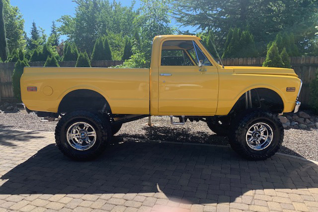 1969 CHEVROLET C10 PICKUP - Side Profile - 235214