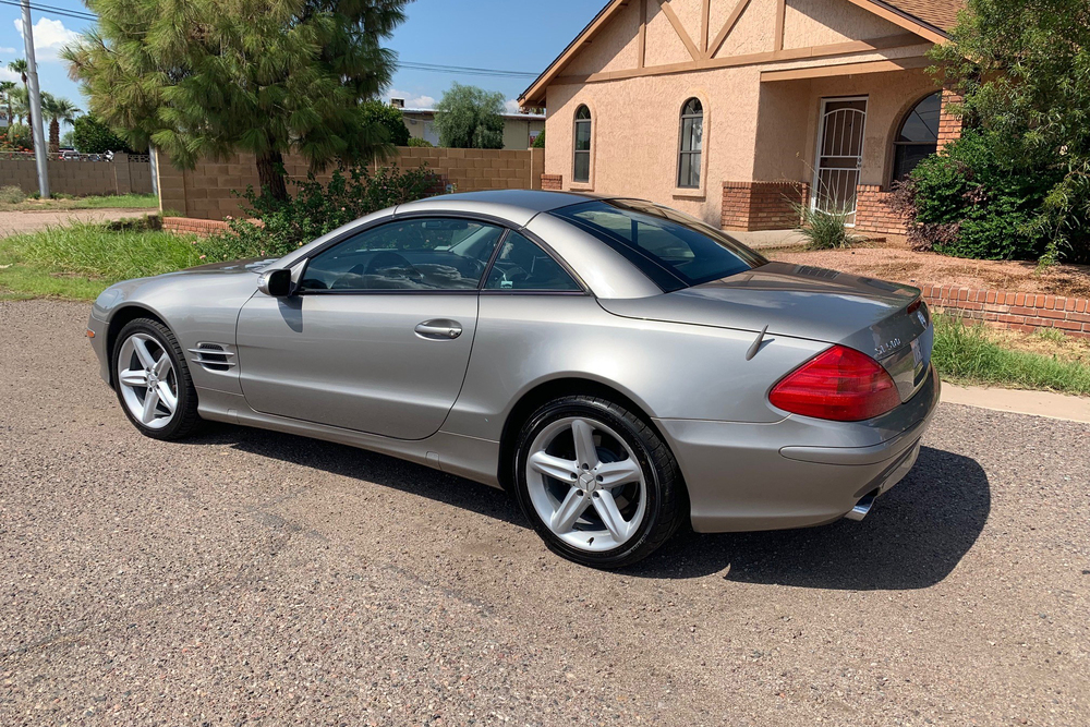 2004 MERCEDES-BENZ SL500 ROADSTER - Rear 3/4 - 235288