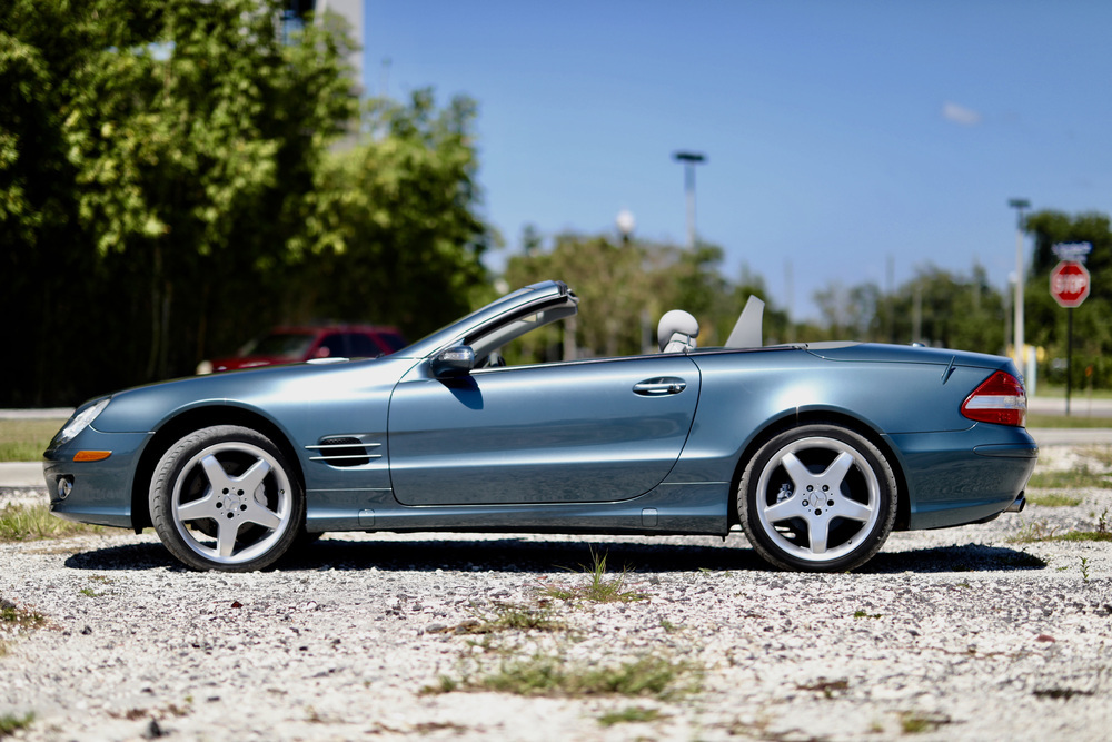 2007 MERCEDES-BENZ SL550 ROADSTER - Side Profile - 235383
