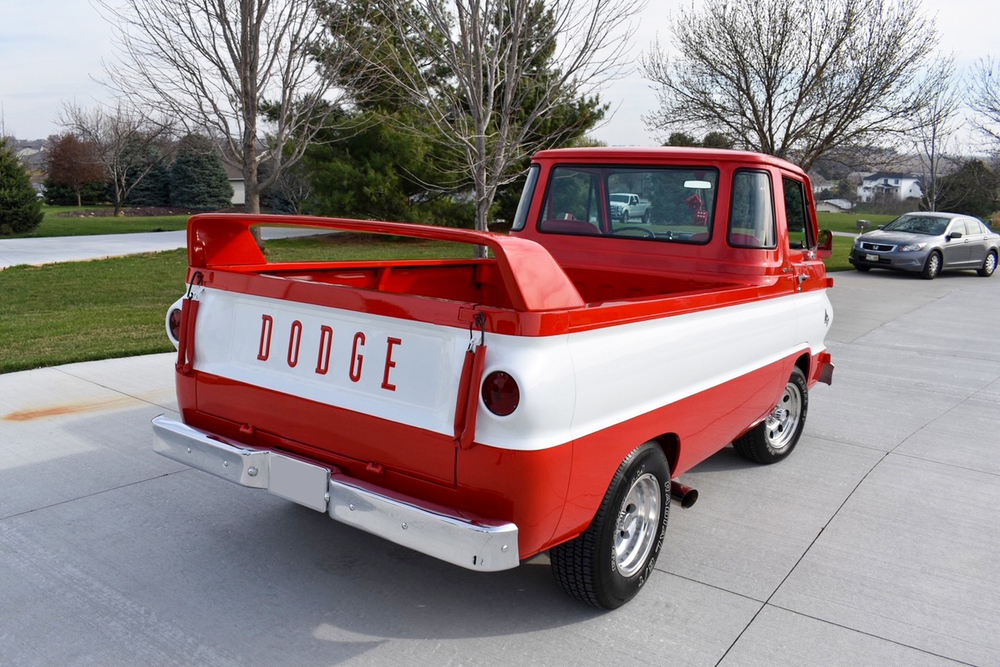 1965 DODGE A100 CUSTOM PICKUP - Rear 3/4 - 235386