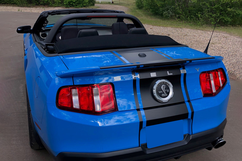 2011 FORD SHELBY GT500 SUPER SNAKE CONVERTIBLE - Rear 3/4 - 235397