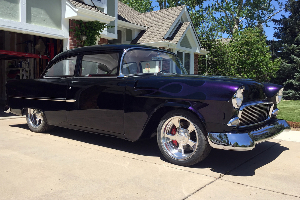 1955 CHEVROLET 150 CUSTOM 2-DOOR POST