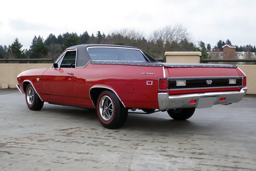 1969 CHEVROLET EL CAMINO SS 396 - Rear 3/4 - 236543