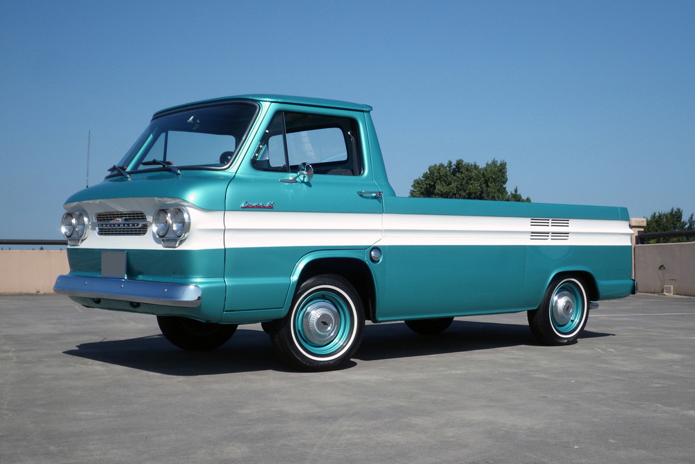 1961 CHEVROLET CORVAIR CUSTOM LOADSIDE PICKUP - Side Profile - 236585