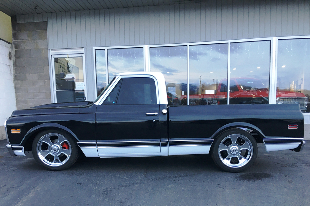 1969 CHEVROLET C10 CUSTOM PICKUP - Side Profile - 237016