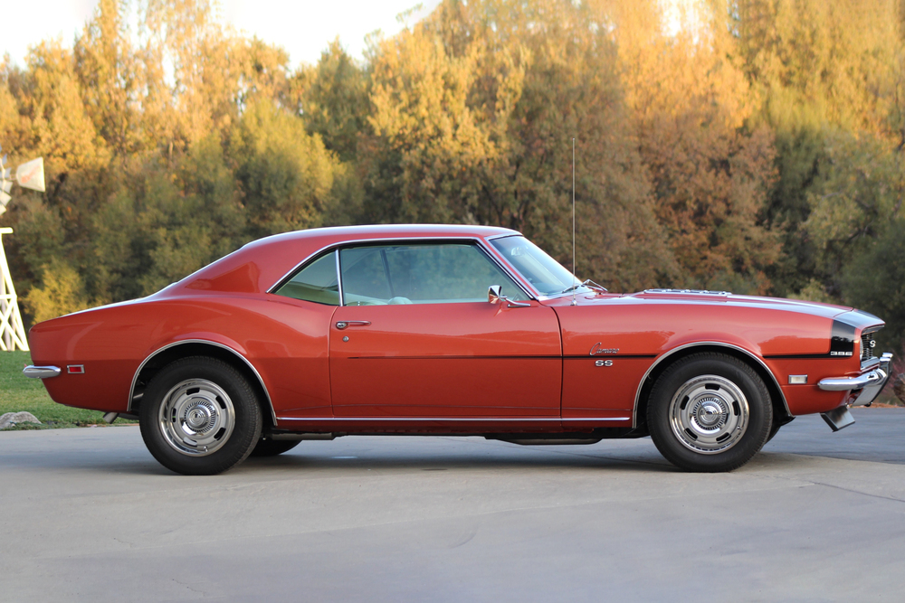 1968 CHEVROLET CAMARO SS - Side Profile - 237077