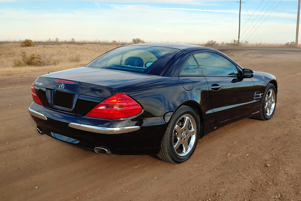 2003 MERCEDES-BENZ SL500 ROADSTER - Rear 3/4 - 237132