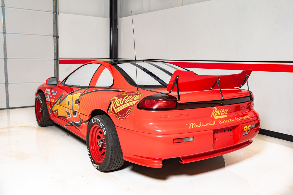 1992 DODGE STEALTH R/T RE-CREATION RACE CAR "LIGHTNING MCQUEEN" - Rear ...