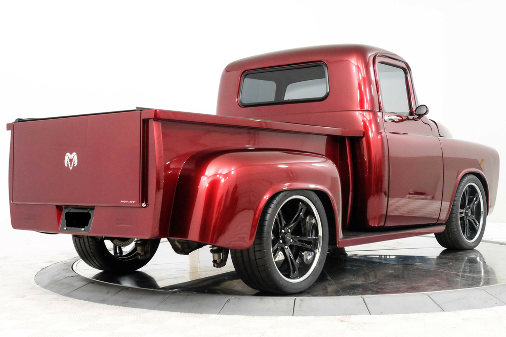 1957 DODGE D-100 CUSTOM PICKUP - Rear 3/4 - 237333
