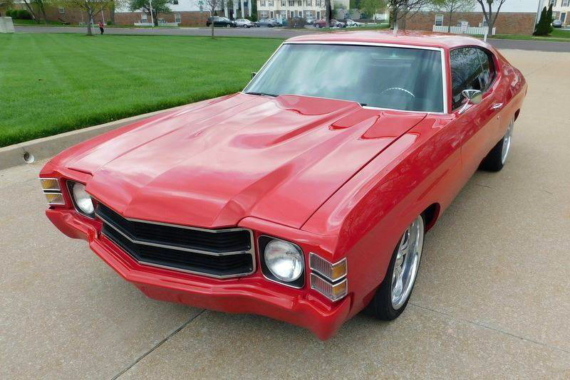 1971 CHEVROLET CHEVELLE CUSTOM COUPE