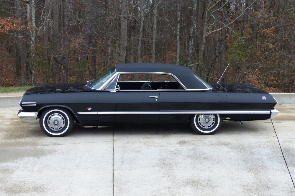 1963 Chevrolet Impala Ss Side Profile 238287