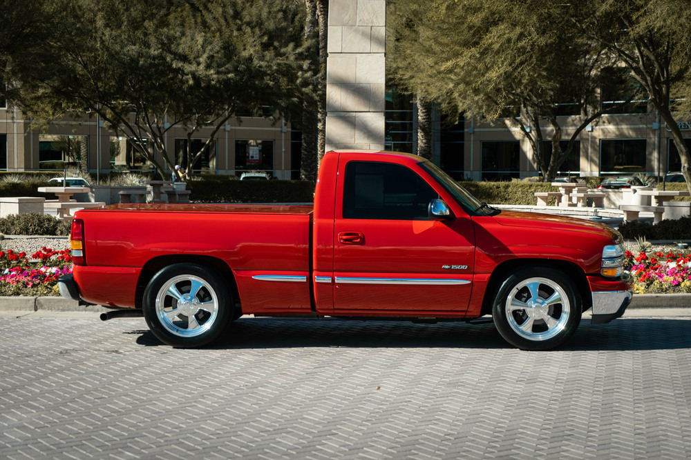 2002 CHEVROLET 1500 CUSTOM PICKUP - Side Profile - 238445