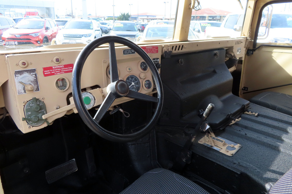 1991 AM GENERAL M998 HUMVEE - Interior - 238463