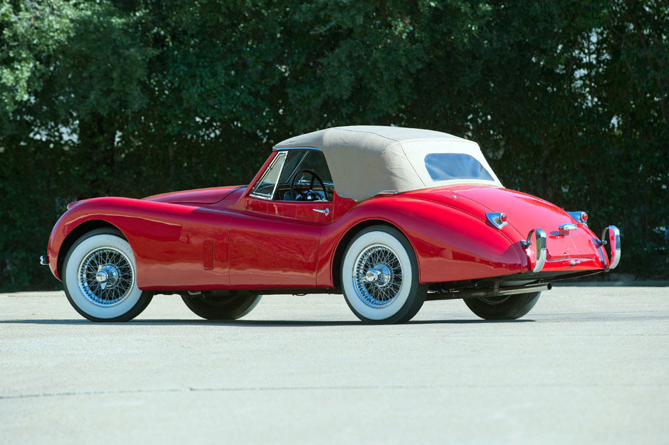 1954 JAGUAR XK120 DROPHEAD COUPE - Rear 3/4 - 238535