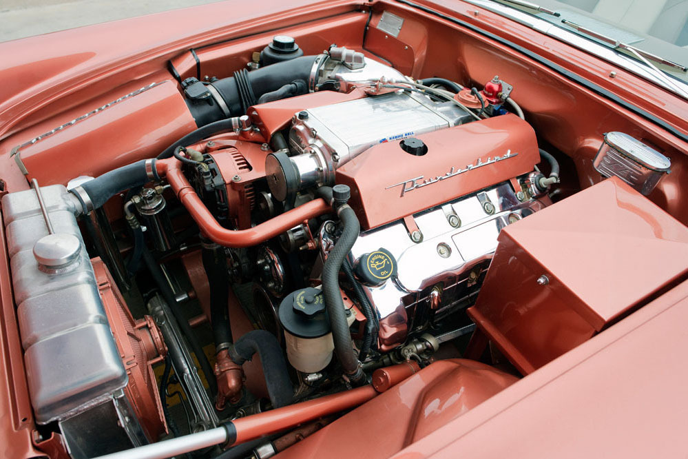 1957 FORD THUNDERBIRD CUSTOM CONVERTIBLE - Engine - 238554