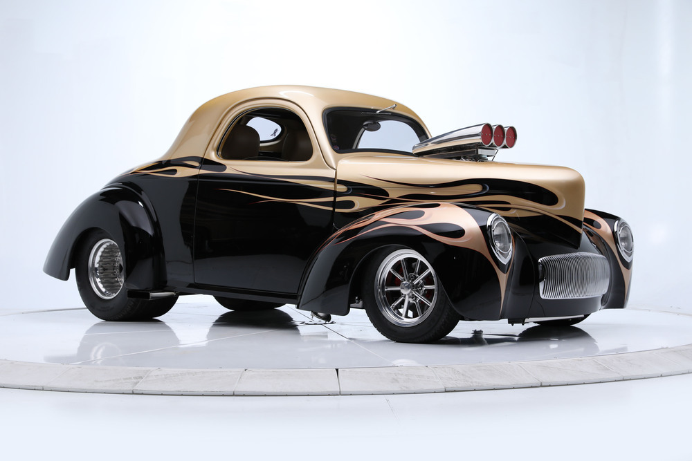 1941 WILLYS DELUXE CUSTOM COUPE - Front 3/4 - 238579