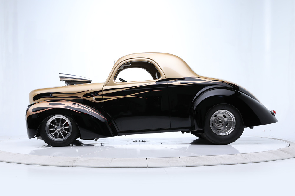 1941 WILLYS DELUXE CUSTOM COUPE - Side Profile - 238579