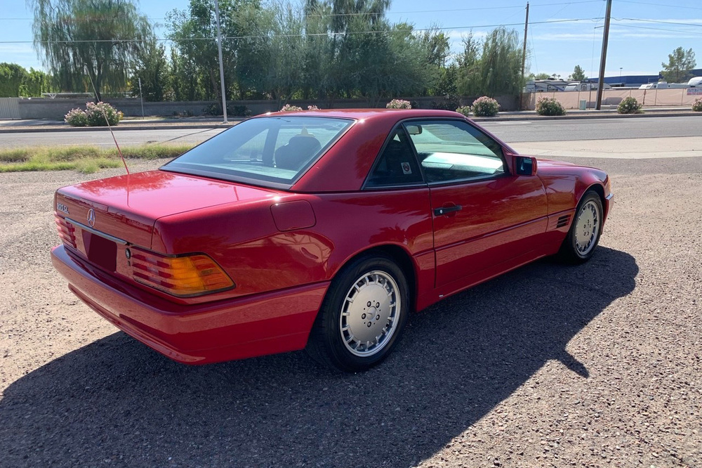 1990 MERCEDES-BENZ 320SL ROADSTER - Rear 3/4 - 238758