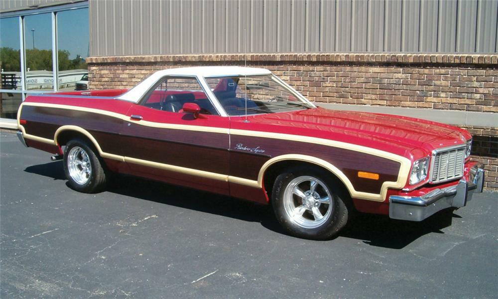 1975 FORD RANCHERO SQUIRE PICKUP