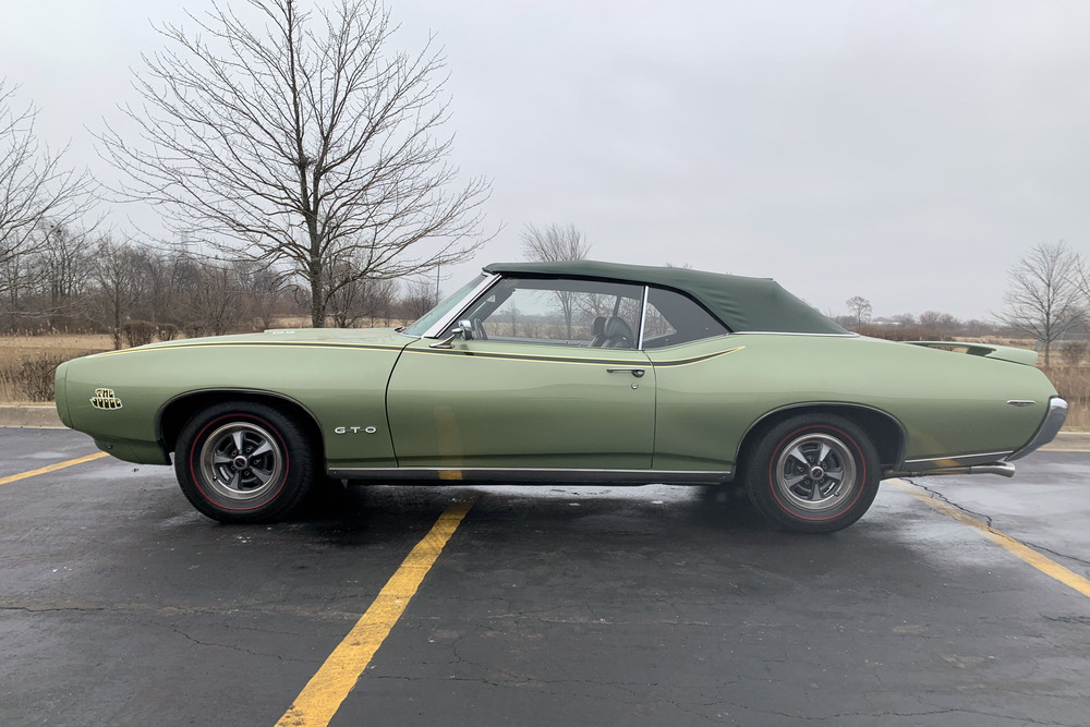 1969 PONTIAC GTO JUDGE CONVERTIBLE - Side Profile - 239404