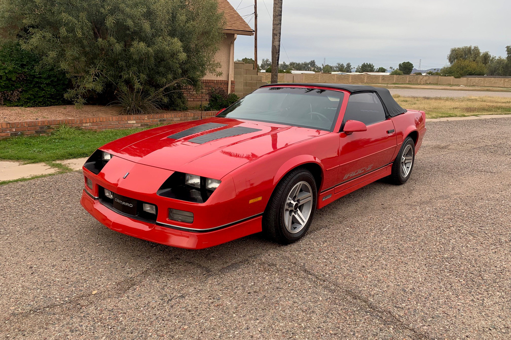 1986 CHEVROLET CAMARO IROC CONVERTIBLE