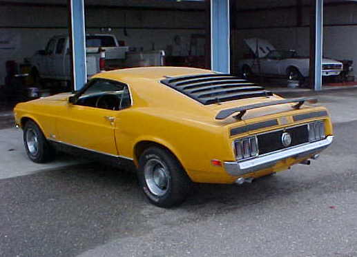 1970 FORD MACH 1 FASTBACK - Rear 3/4 - 24102