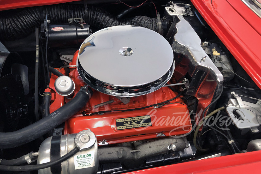 1962 CHEVROLET CORVETTE CONVERTIBLE - Engine - 242865