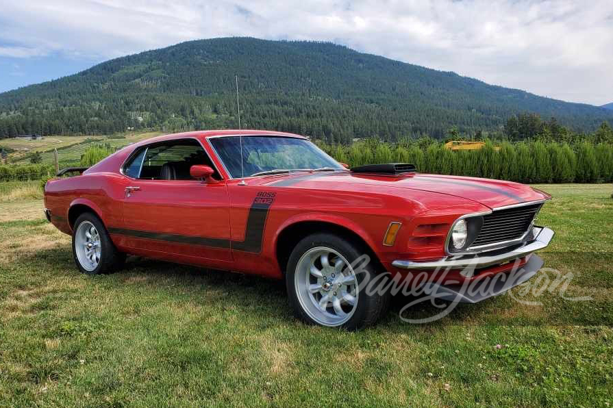 1970 FORD MUSTANG CUSTOM FASTBACK - Front 3/4 - 242954