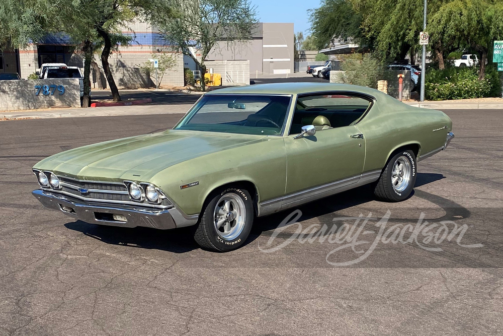 1969 CHEVROLET MALIBU - Front 3/4 - 243748