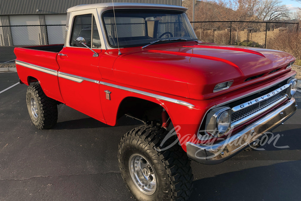 1964 CHEVROLET C10 CUSTOM PICKUP - Side Profile - 244069