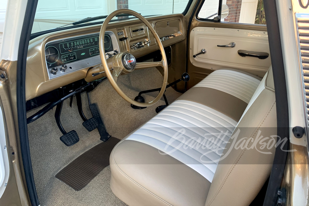 1966 CHEVROLET K10 CUSTOM PICKUP - Interior - 244133